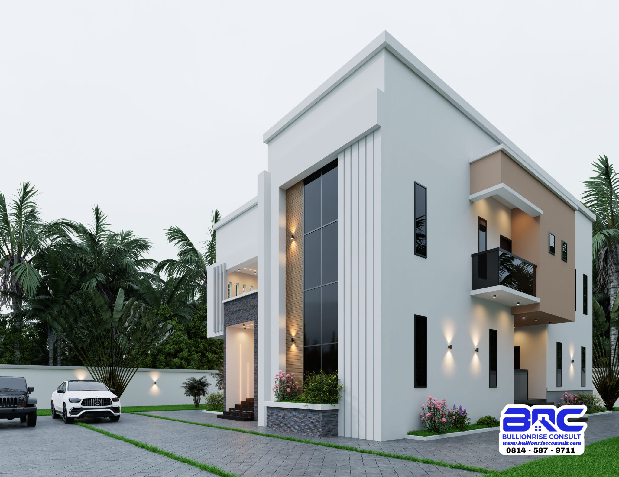 5 Bedroom Modern House Designs | Elysian Manor