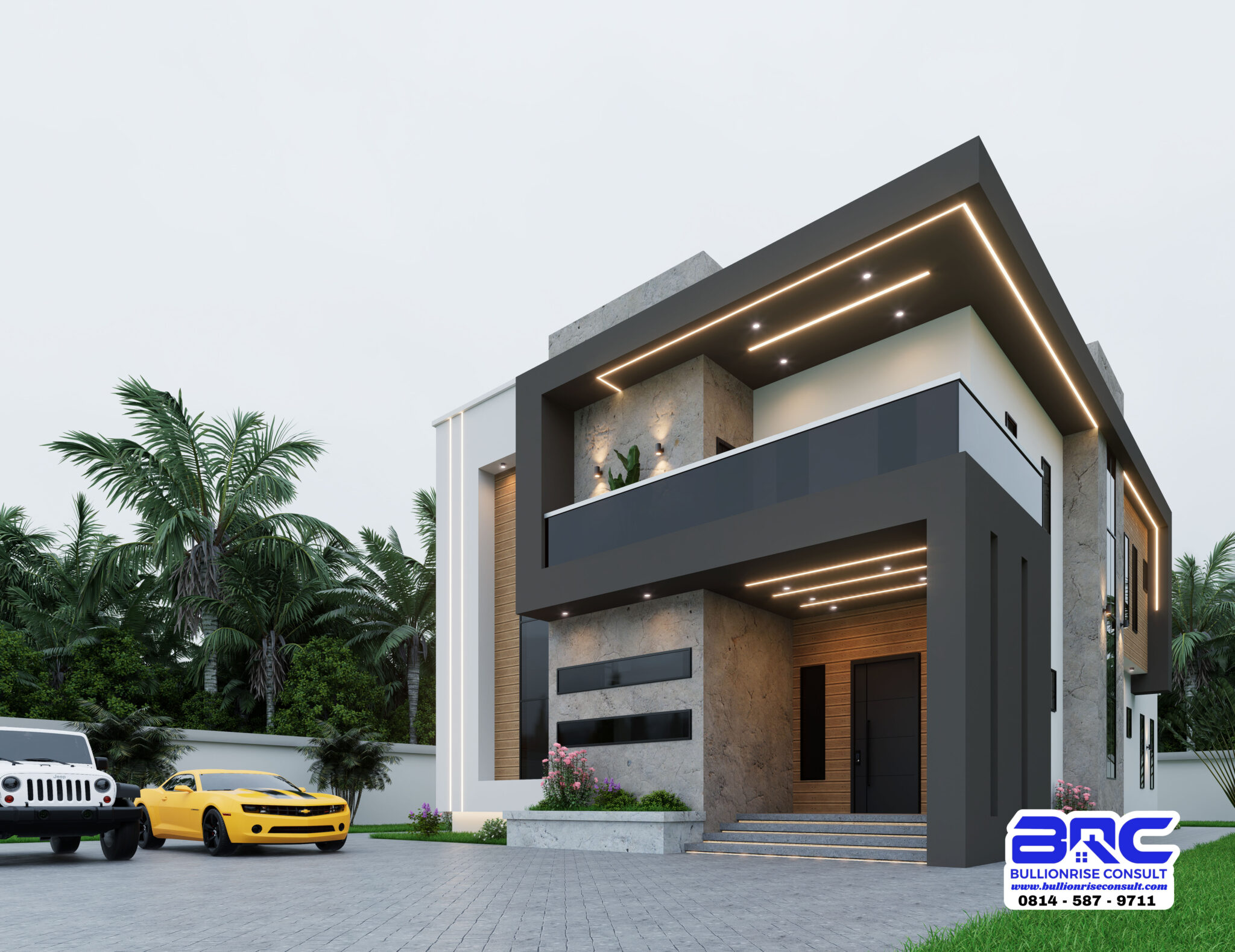 Five Bedroom Duplex Modern House Design | Casa Sereno